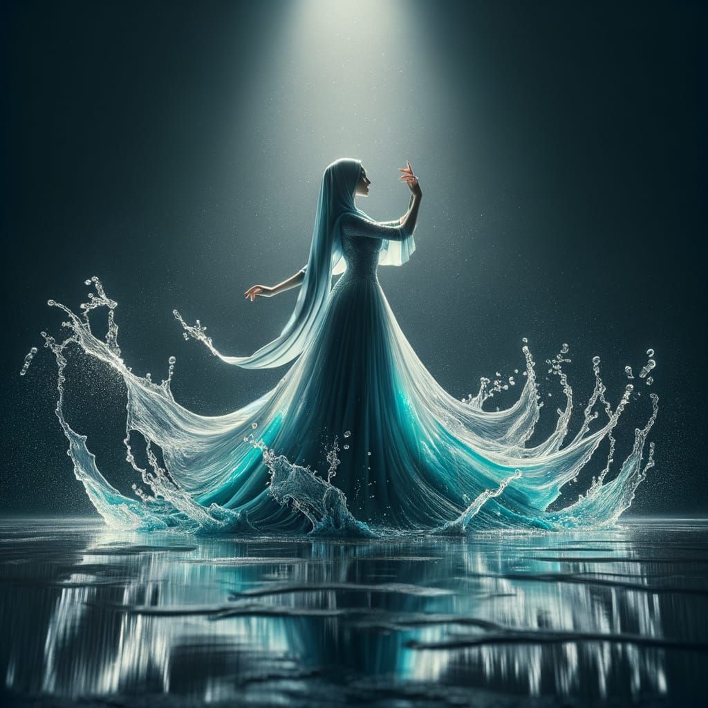 Water Dancer - AI Generated Artwork - NightCafe Creator
