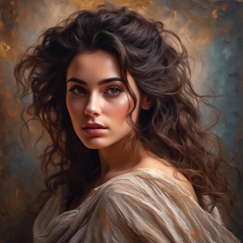 Stunning portrait - AI Generated Artwork - NightCafe Creator