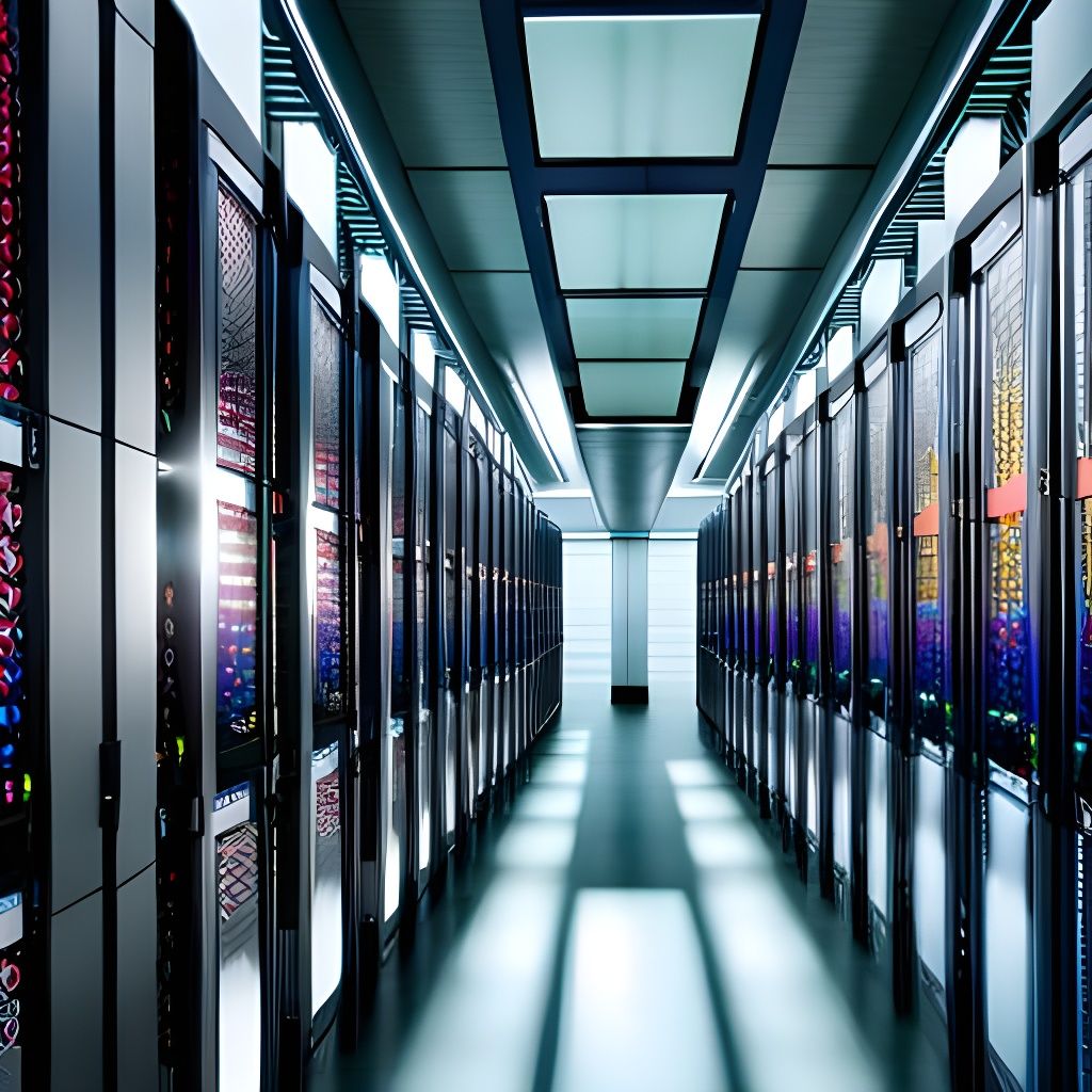 High Performance Computing 01 - AI Generated Artwork - NightCafe Creator