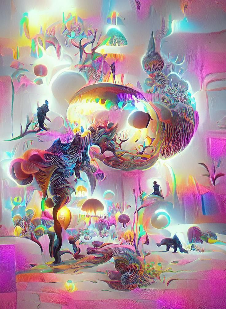 Divine Distraction of the Unknown Kind - AI Generated Artwork ...