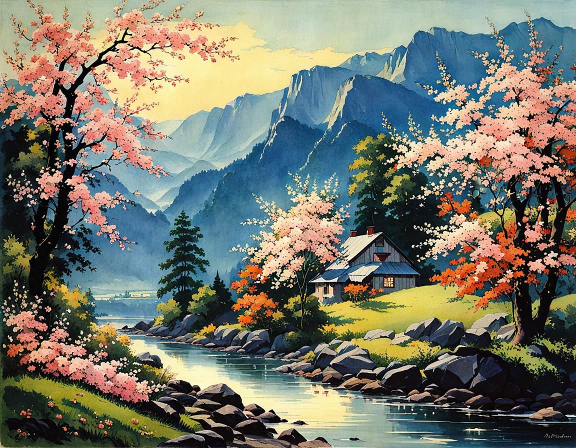 spring - AI Generated Artwork - NightCafe Creator