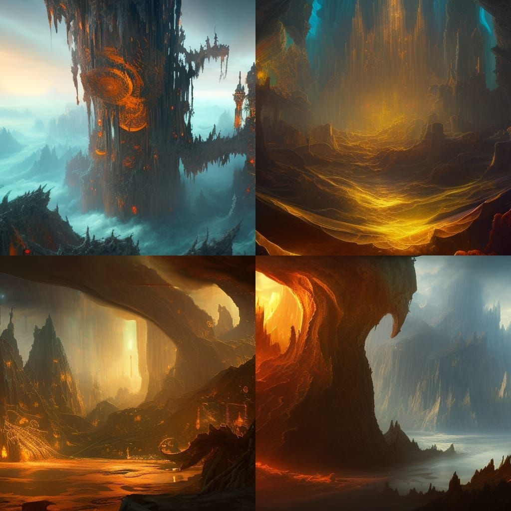 Mental Landscape - AI Generated Artwork - NightCafe Creator