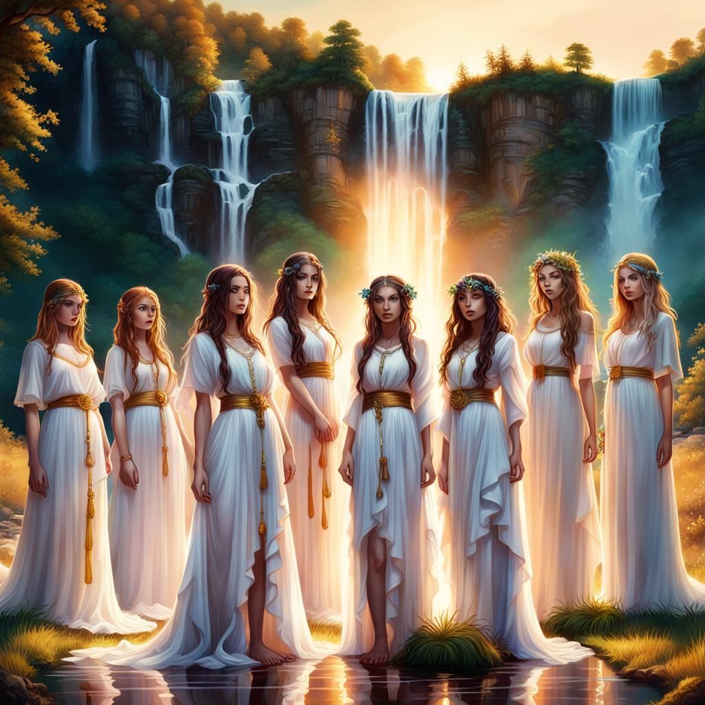 Priestesses - AI Generated Artwork - NightCafe Creator