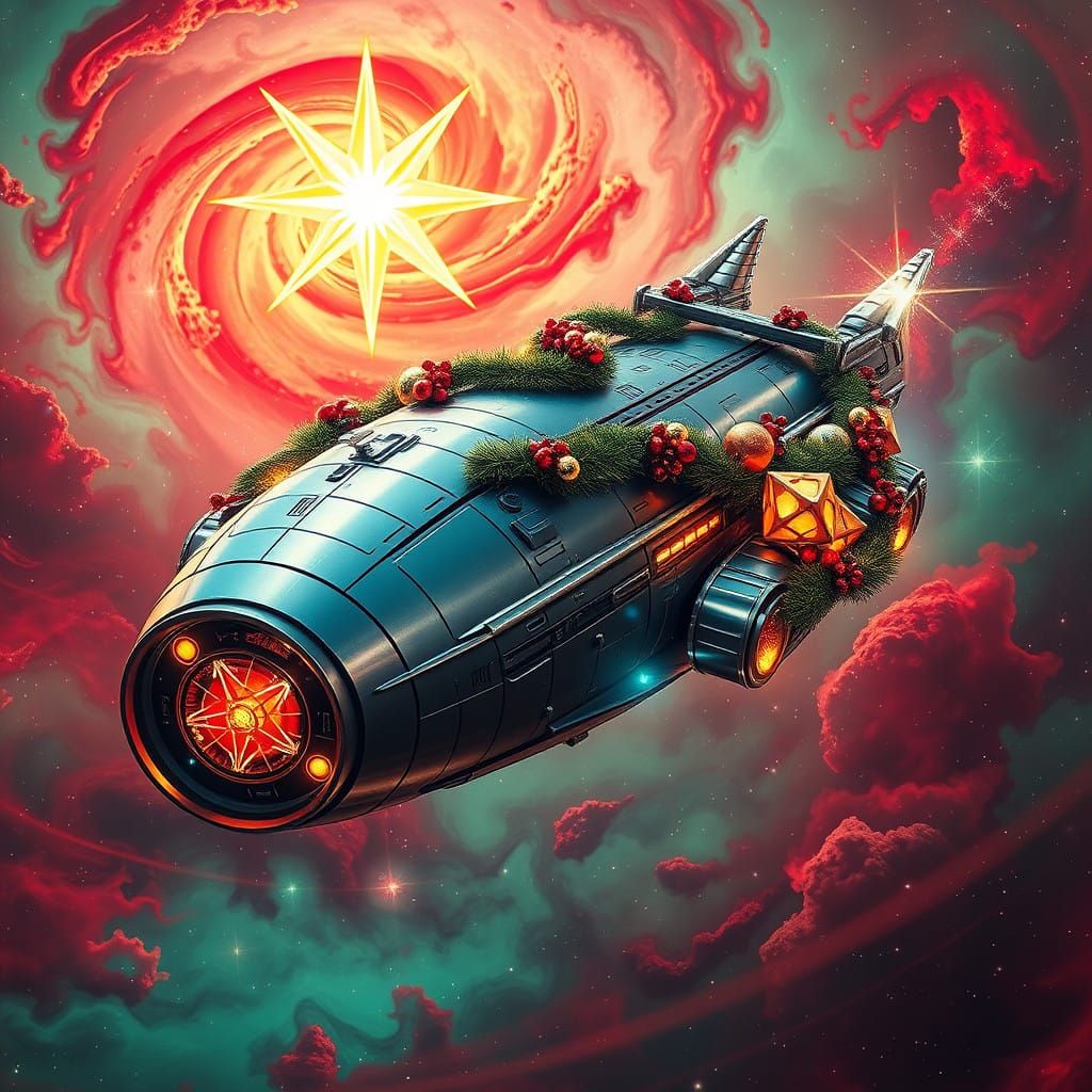 Santa's starship II - Santa's starship II