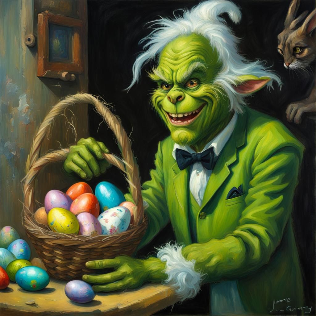 Grinch - AI Generated Artwork - NightCafe Creator