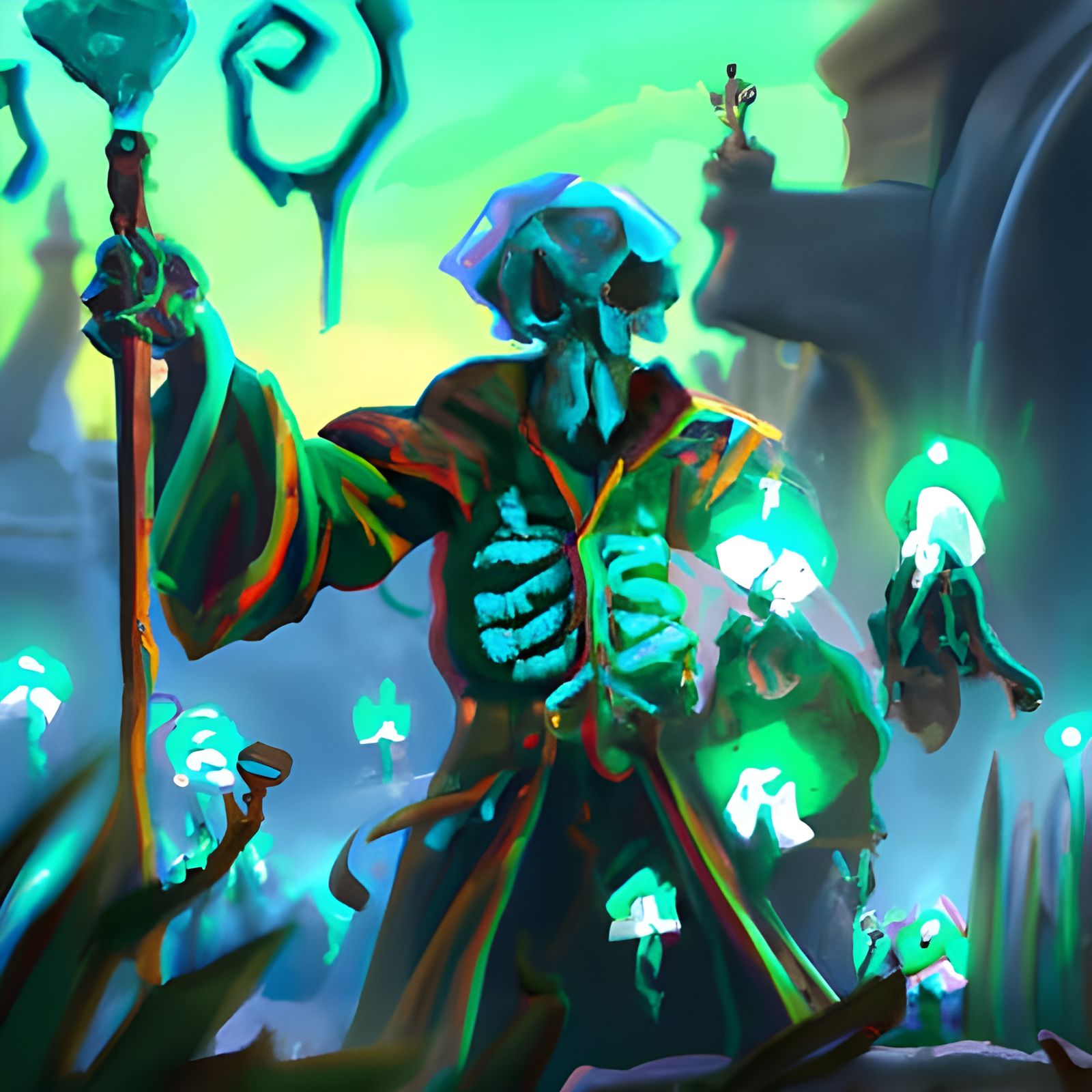 Necromancy - AI Generated Artwork - NightCafe Creator