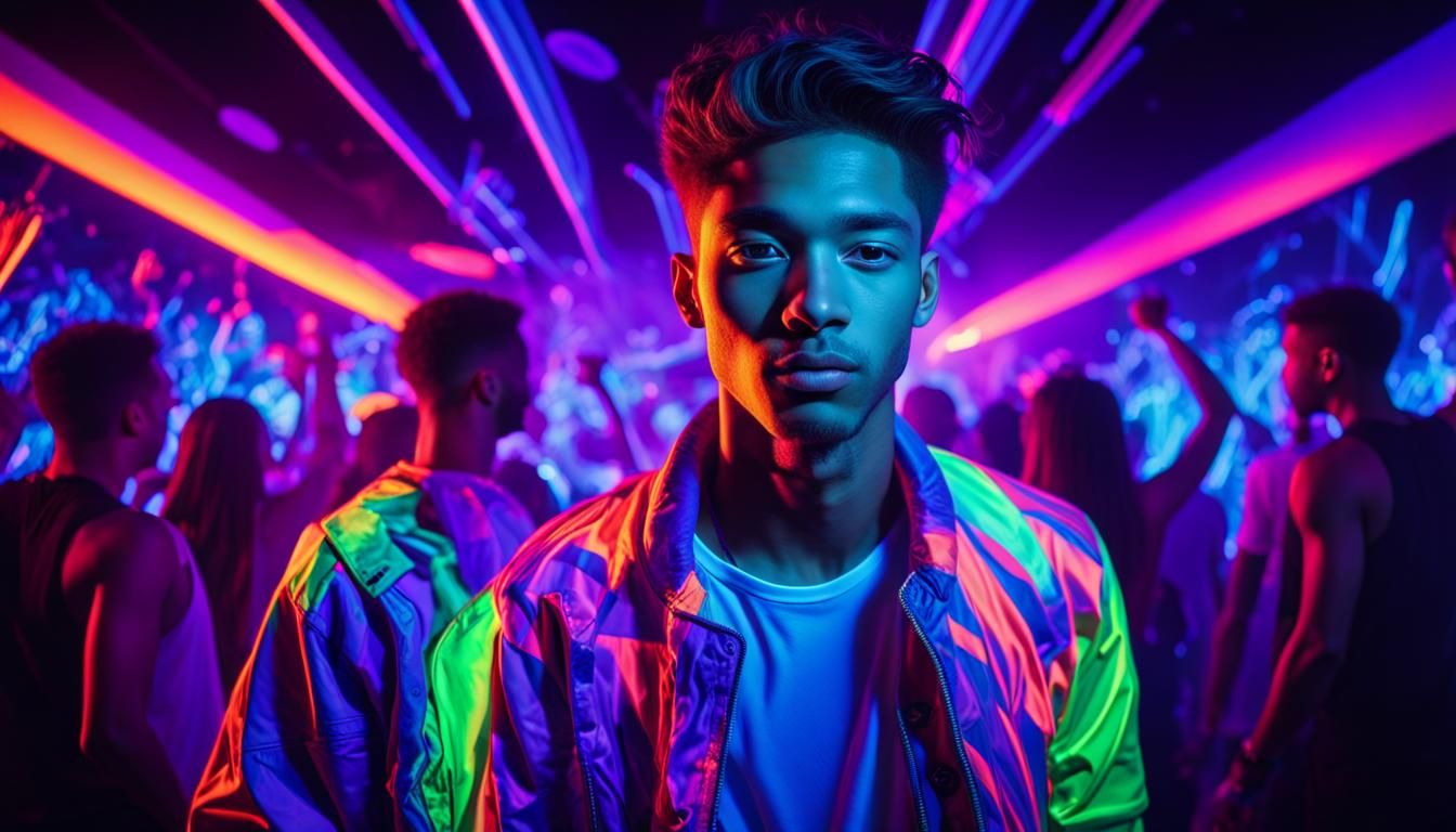 Night club party - AI Generated Artwork - NightCafe Creator