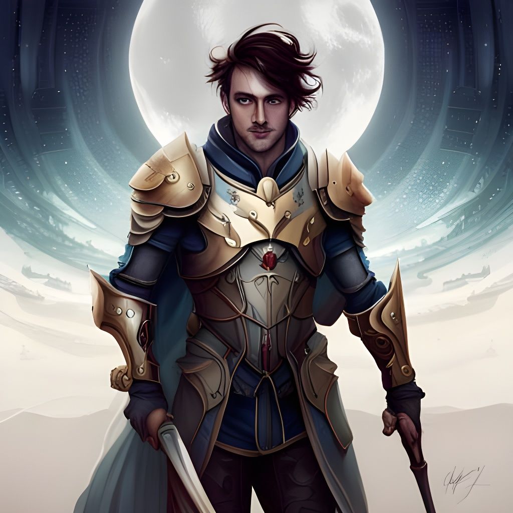 Moonlight Knight - AI Generated Artwork - NightCafe Creator