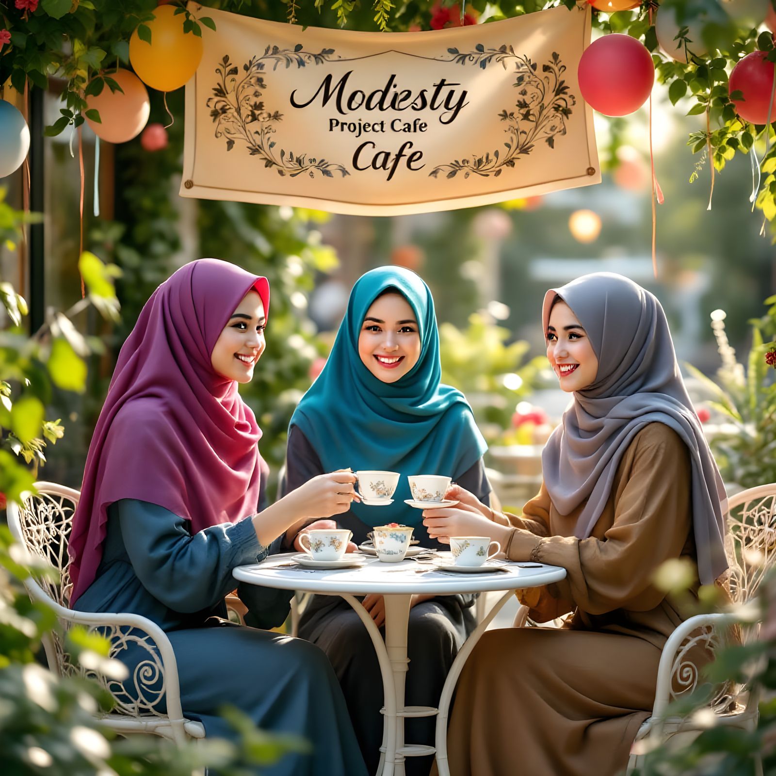 Welcome to the Modesty Project 👑🧕🌸🌿💚