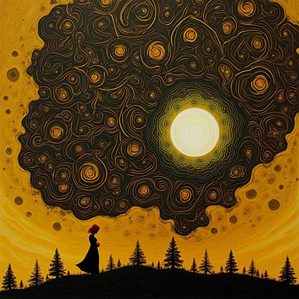 She looks sad - She looks sad