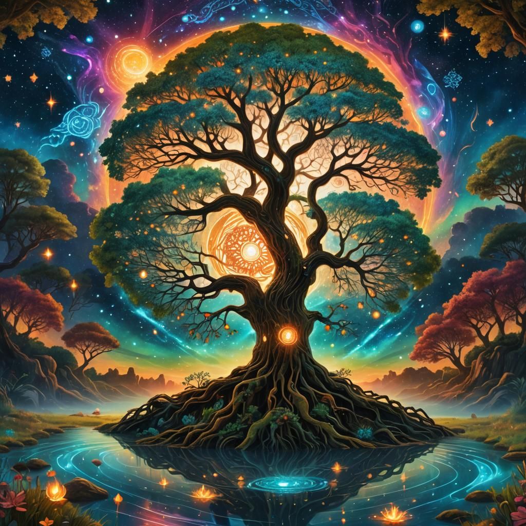 Tree of Life - AI Generated Artwork - NightCafe Creator
