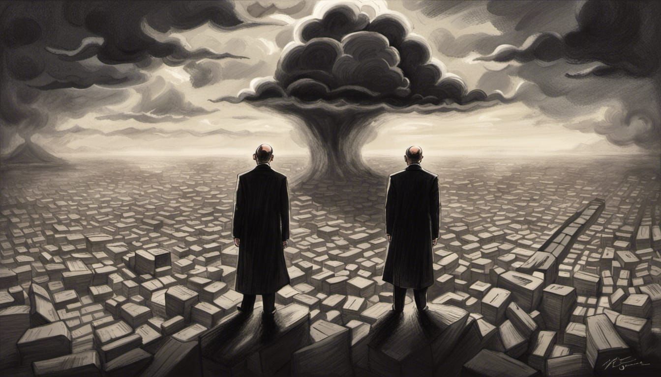 thought-provoking political cartoon depicting Yevgeny Prigozhin as ...