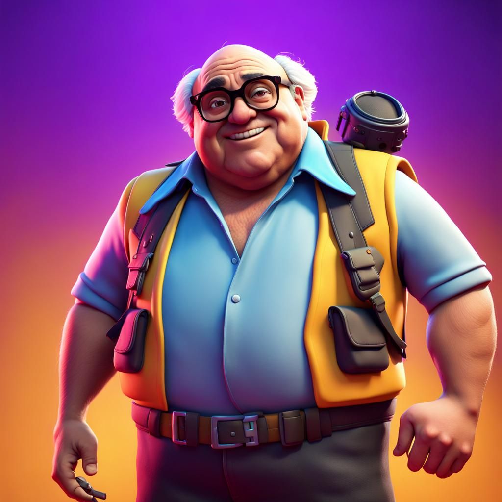 Danny Devito as a Fortnite character - AI Generated Artwork - NightCafe ...