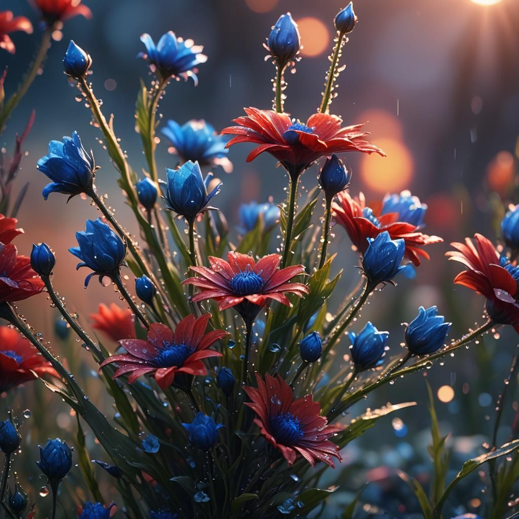 Flowers - AI Generated Artwork - NightCafe Creator