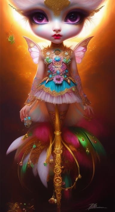 Pixie Stick - AI Generated Artwork - NightCafe Creator