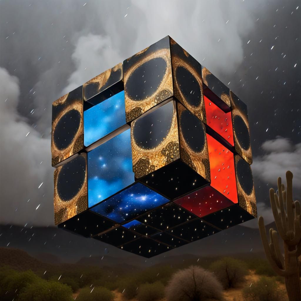 Magic cube - AI Generated Artwork - NightCafe Creator