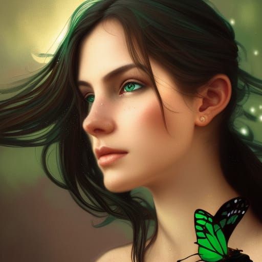 Emerald green - AI Generated Artwork - NightCafe Creator