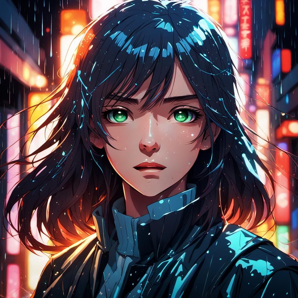 Rainy Alley - AI Generated Artwork - NightCafe Creator