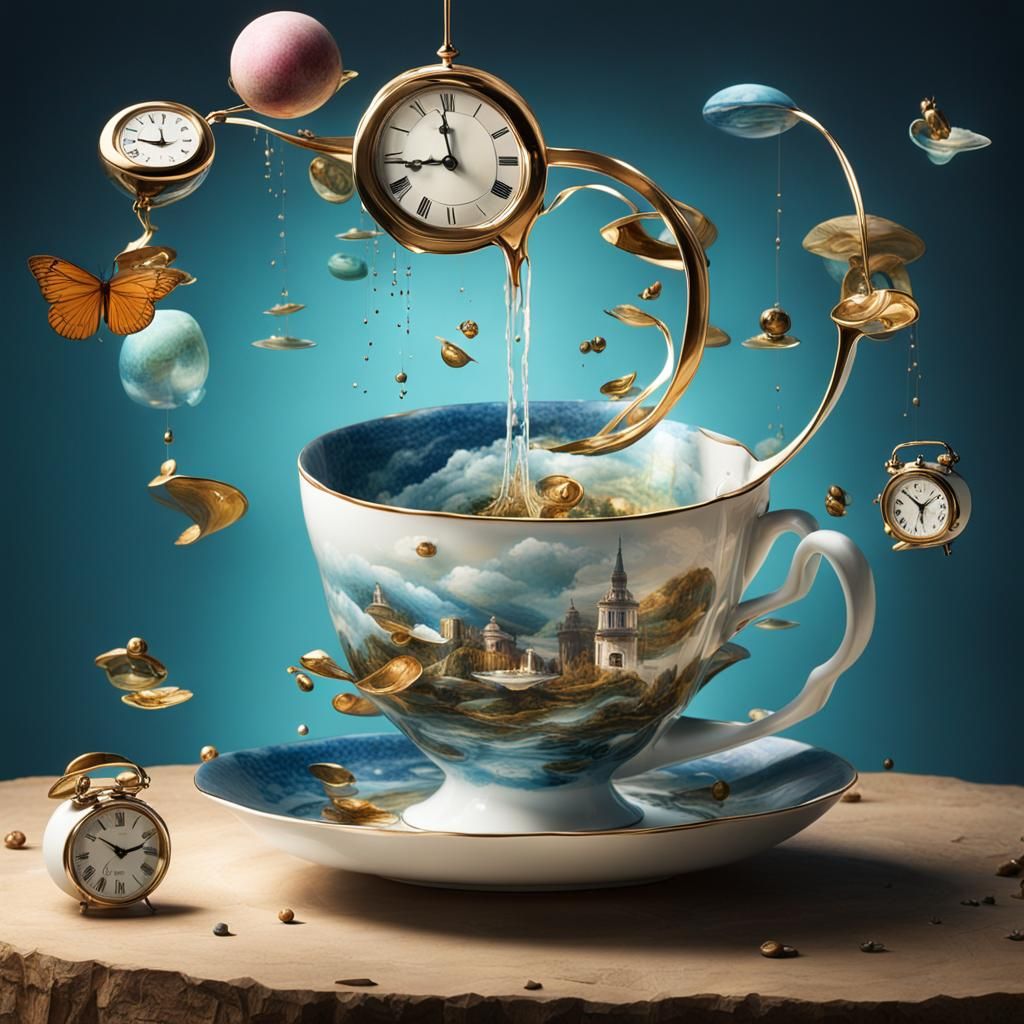 Teacup #4 - AI Generated Artwork - NightCafe Creator