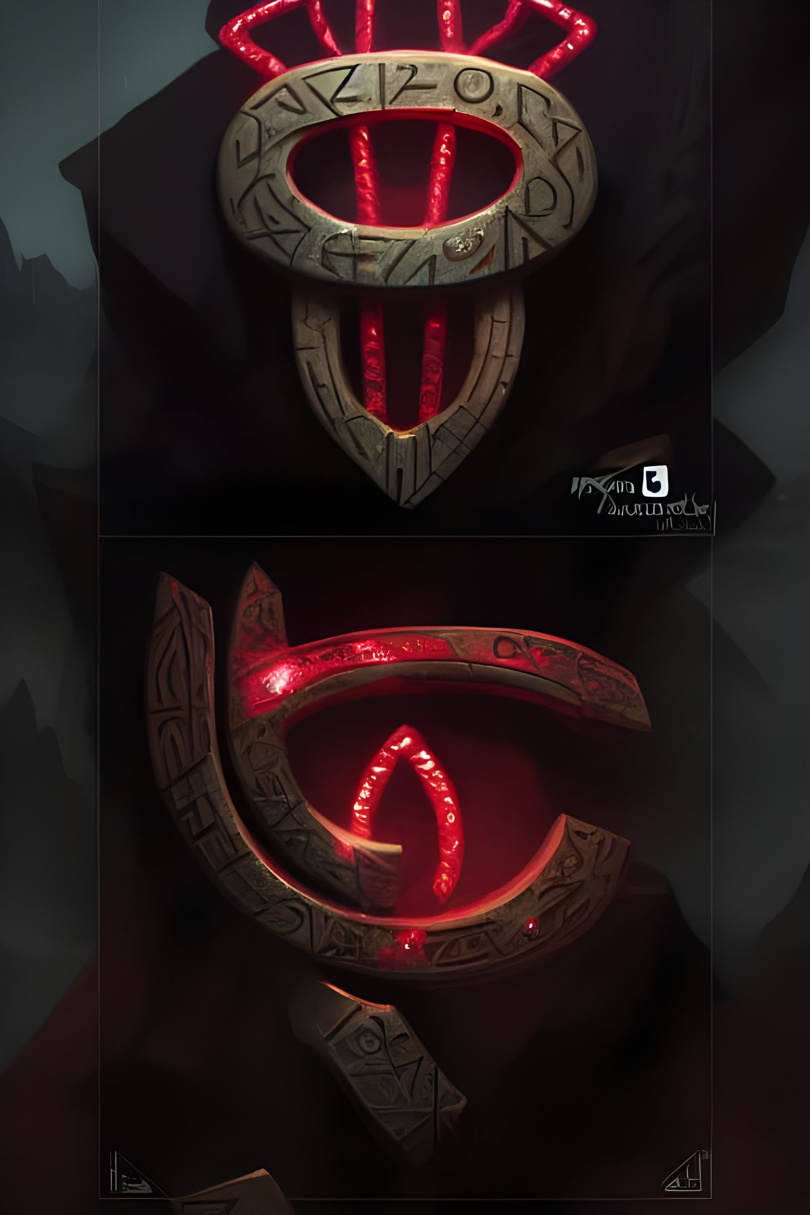 The Runes Tell All - AI Generated Artwork - NightCafe Creator