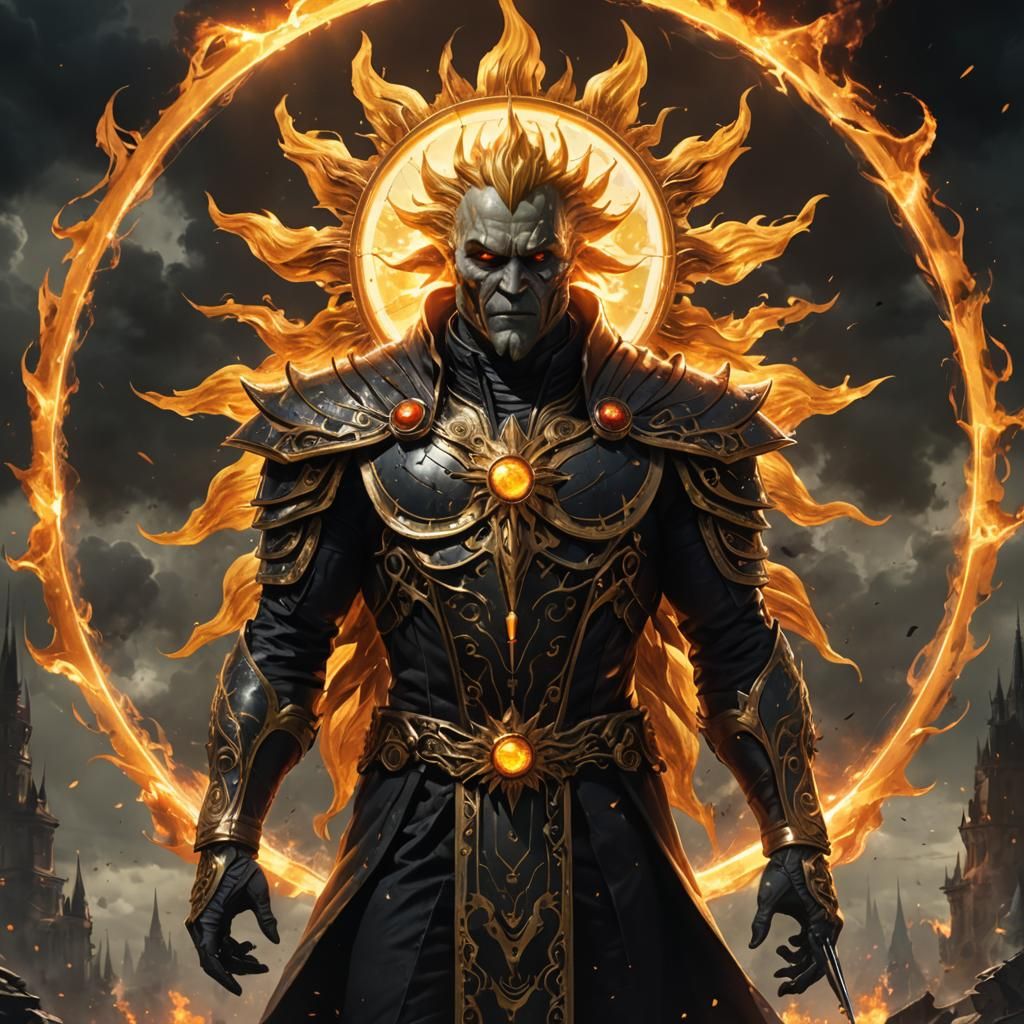 Sun conquering vampire - AI Generated Artwork - NightCafe Creator