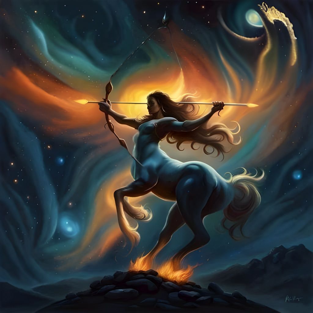 cosmic archer - AI Generated Artwork - NightCafe Creator