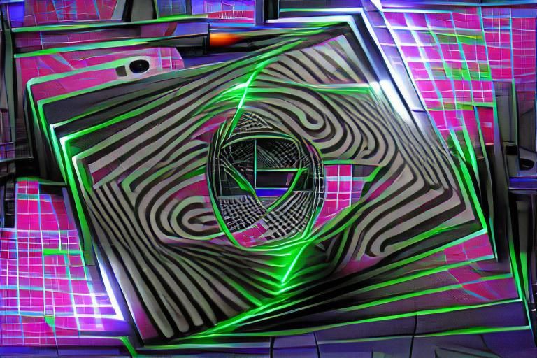 Rotating concentric rectangle, Square optical illusion pattern ...
