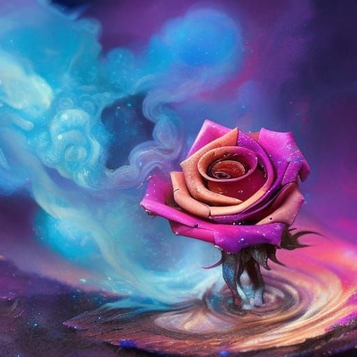Played around with some magic roses (might upres when I have credits ...