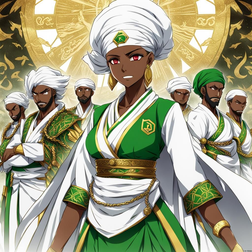 Nation Anime: The Union of the Comoros - AI Generated Artwork ...