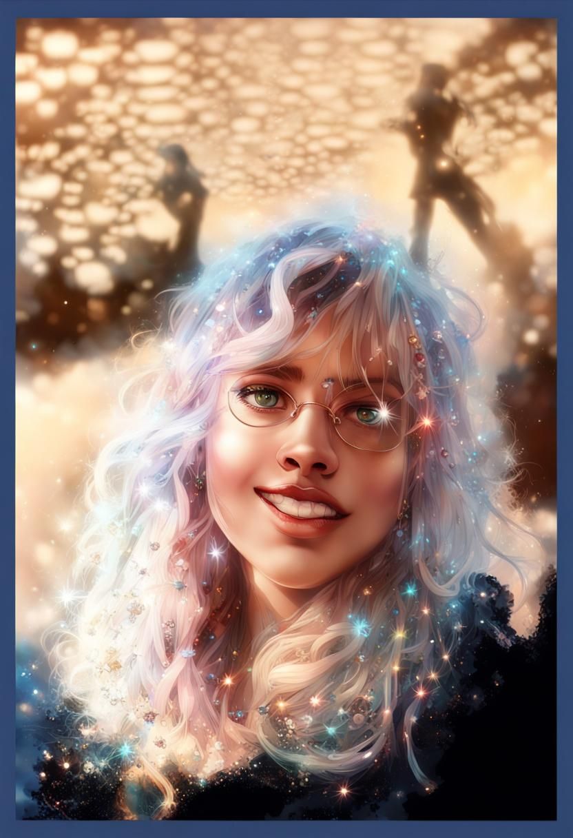 face in the center steampunk dreadlocks pretty face lots of beads ...