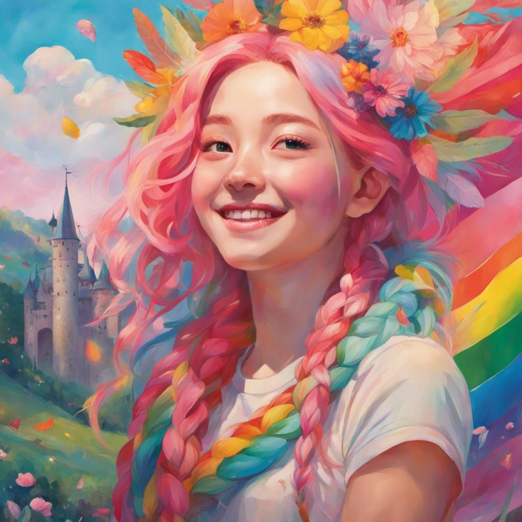 Sunshine princess (3 of 4) - AI Generated Artwork - NightCafe Creator