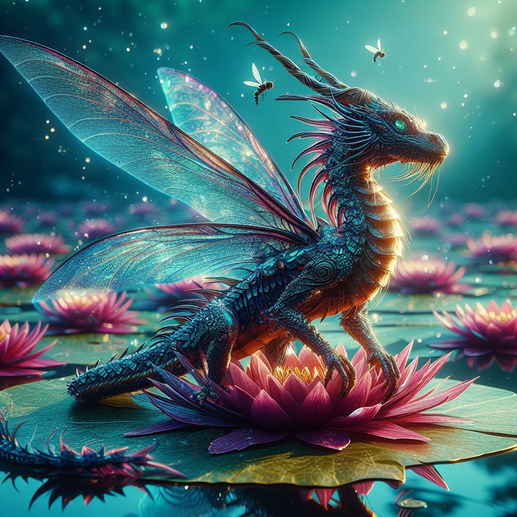 Dragon-fly V2 - AI Generated Artwork - NightCafe Creator