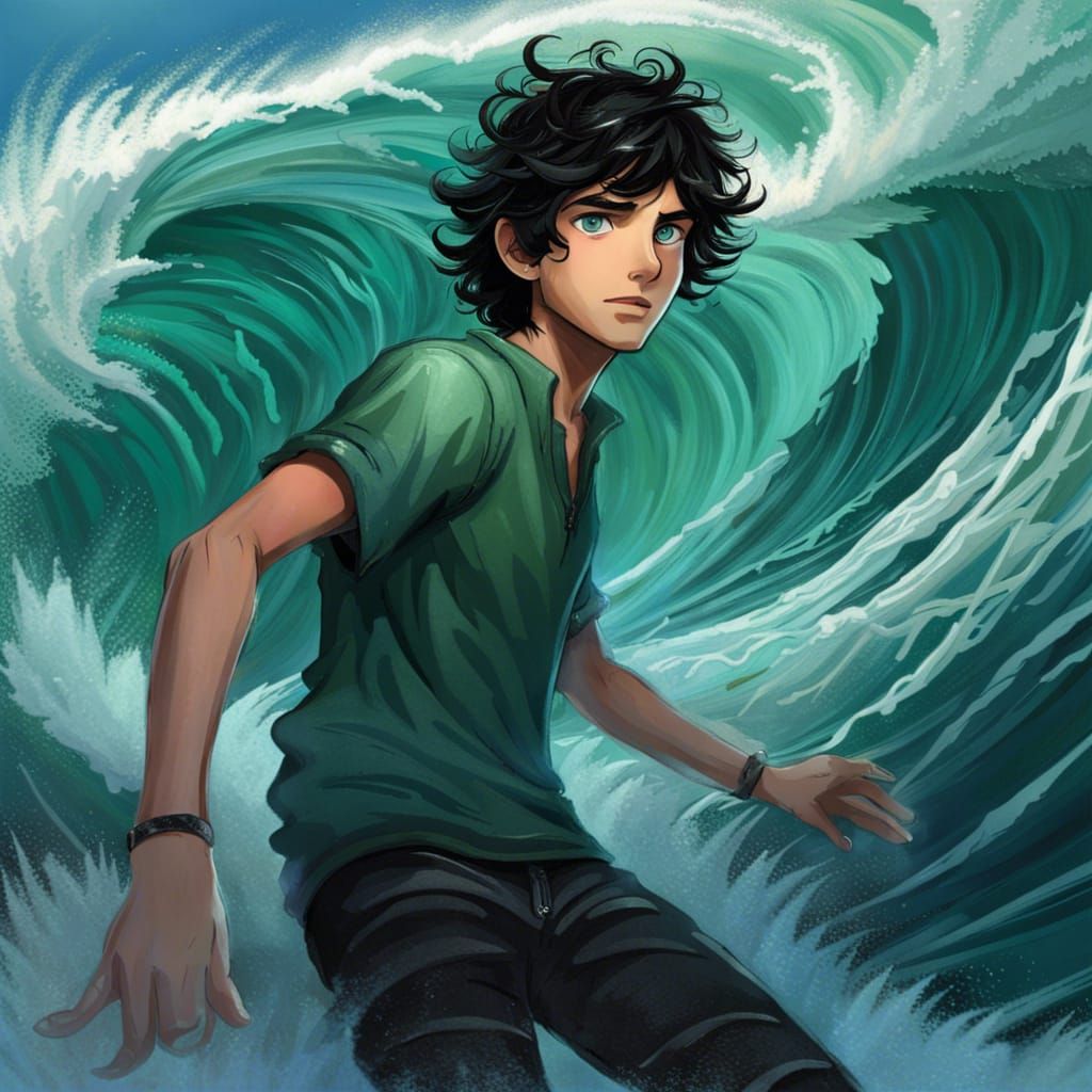 Percy Jackson - AI Generated Artwork - NightCafe Creator