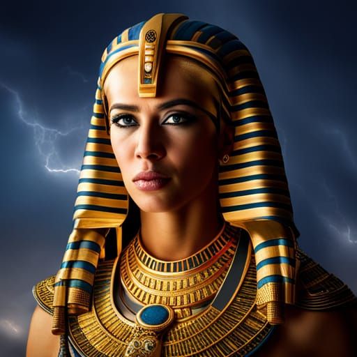 Cleopatra (2 of 2) - AI Generated Artwork - NightCafe Creator