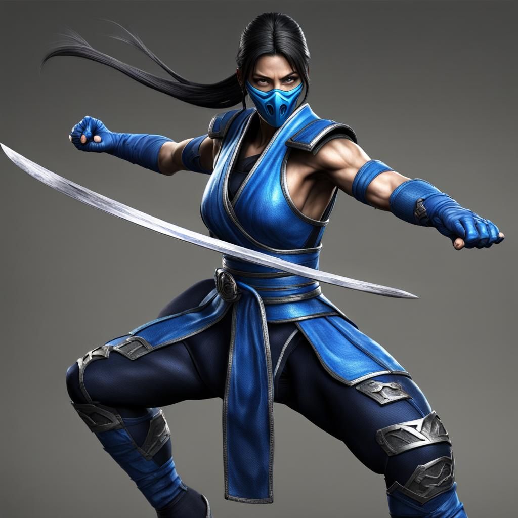 mortal Kombat kitana - AI Generated Artwork - NightCafe Creator
