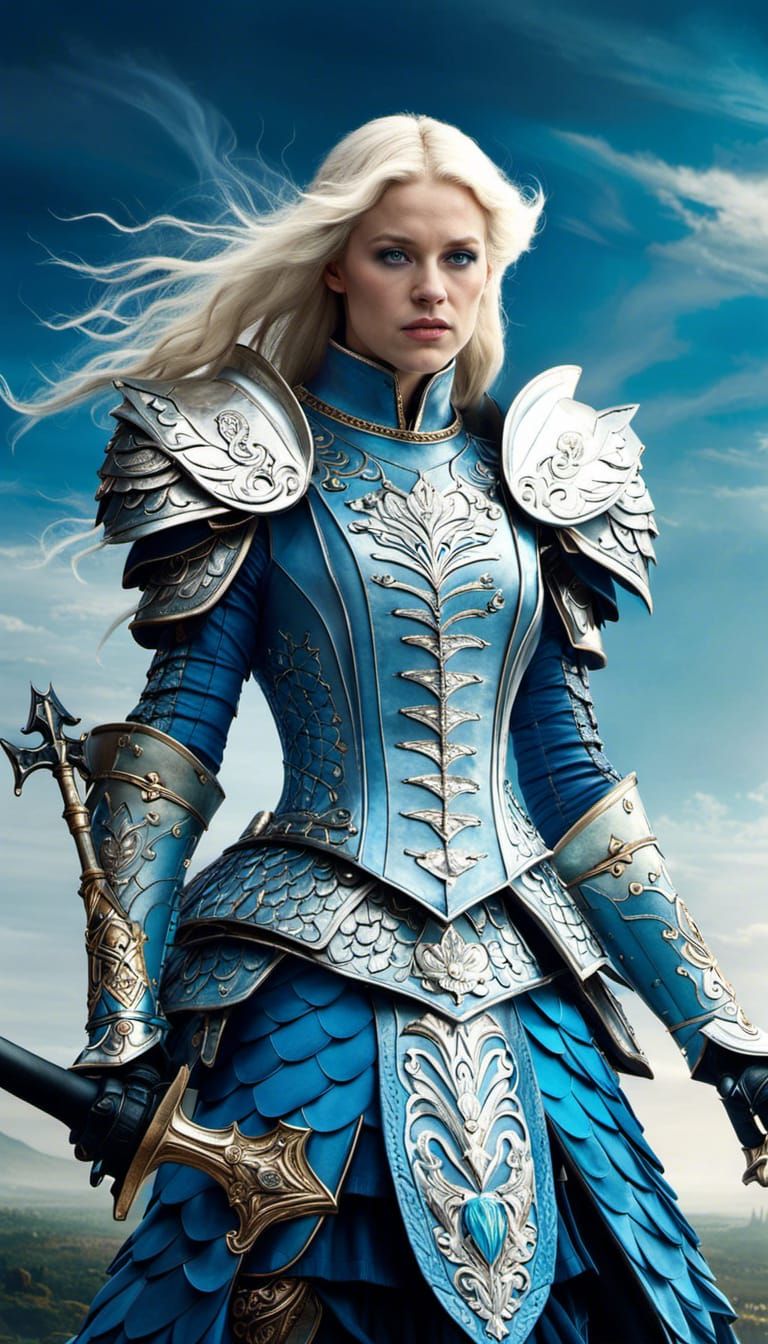 Warrior Alice in Wonderland - AI Generated Artwork - NightCafe Creator