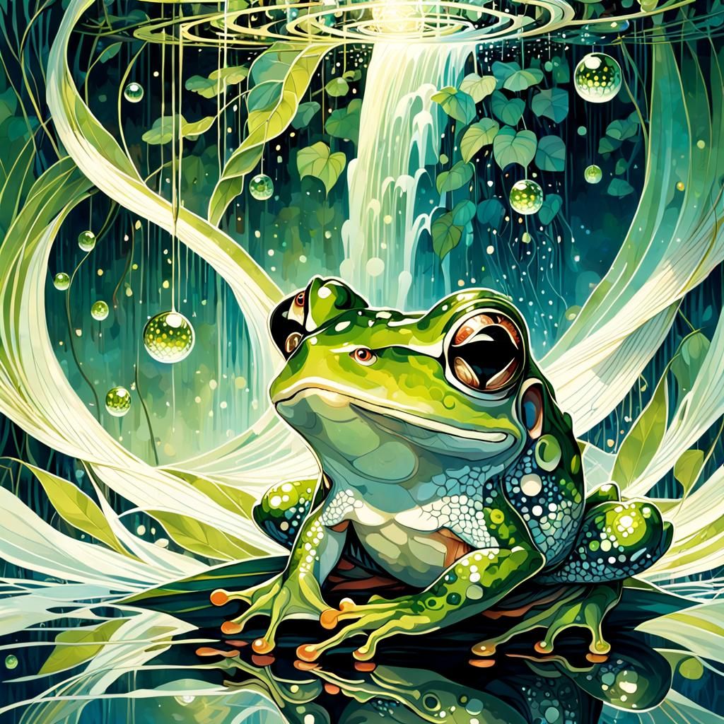 Ribbit - AI Generated Artwork - NightCafe Creator