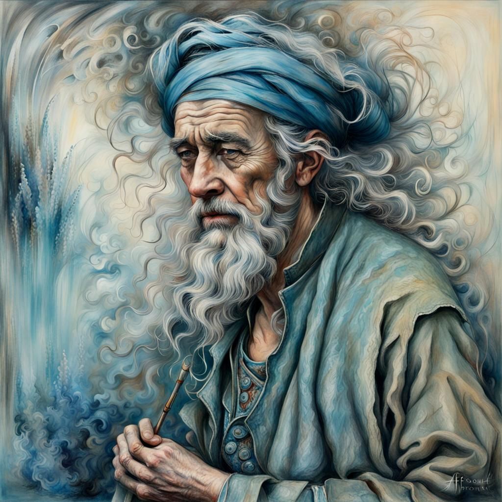 Pied Piper (Susan Boulet and Affandi) - AI Generated Artwork ...