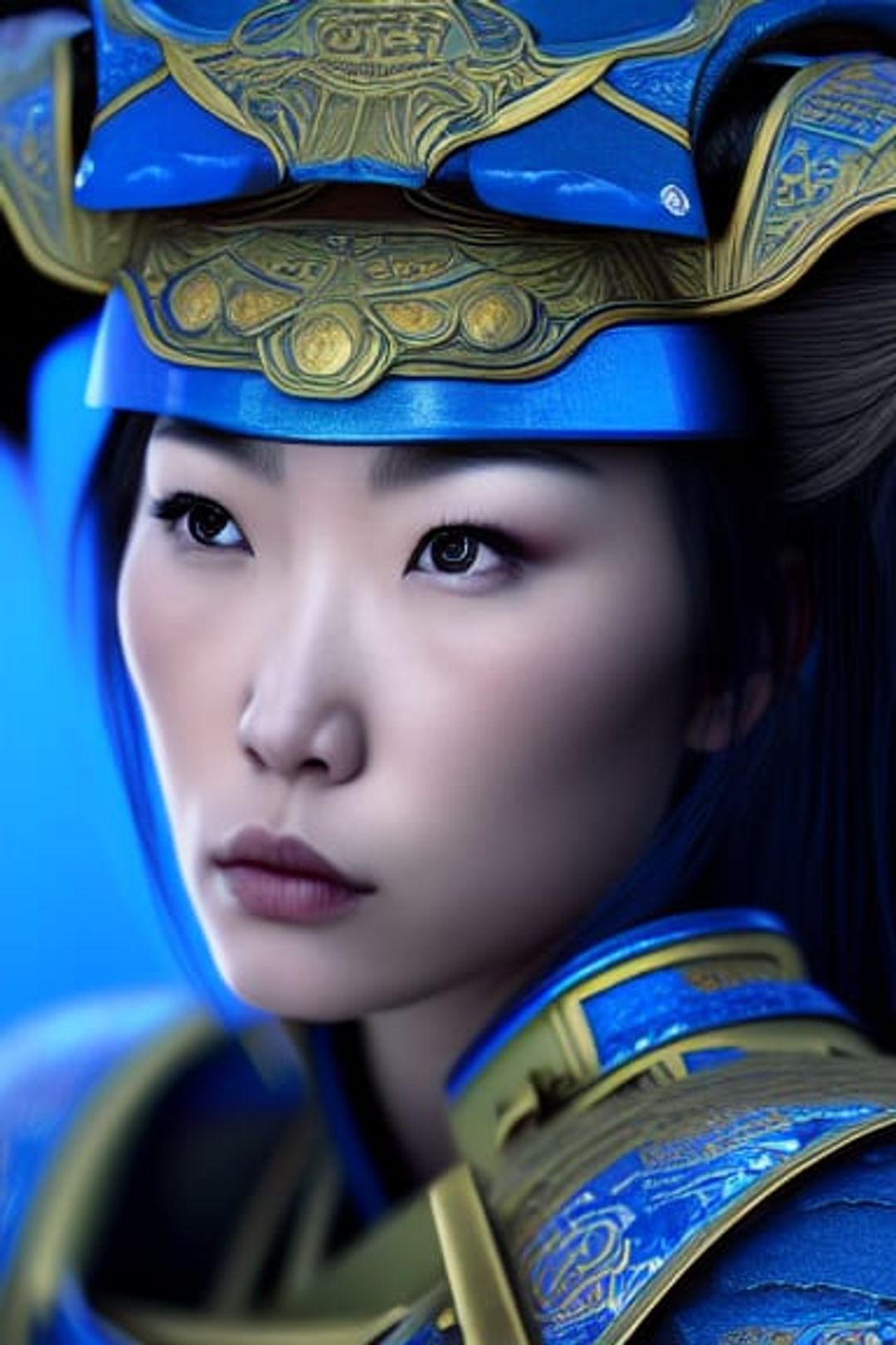 Mortal Kombat: Princess Kitana - AI Generated Artwork - NightCafe Creator