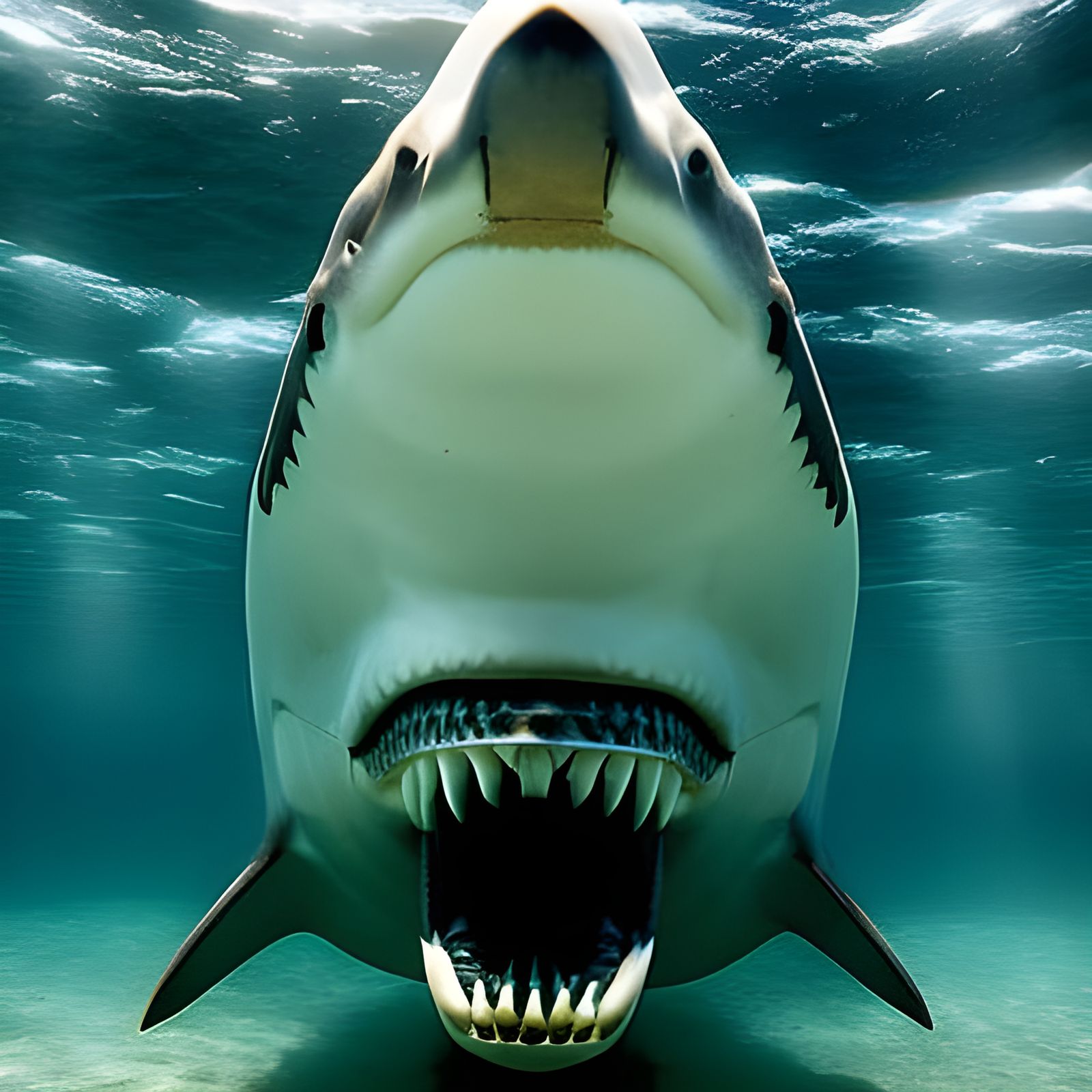 ☣ The Mutated Dolphin 🐬 - AI Generated Artwork - NightCafe Creator