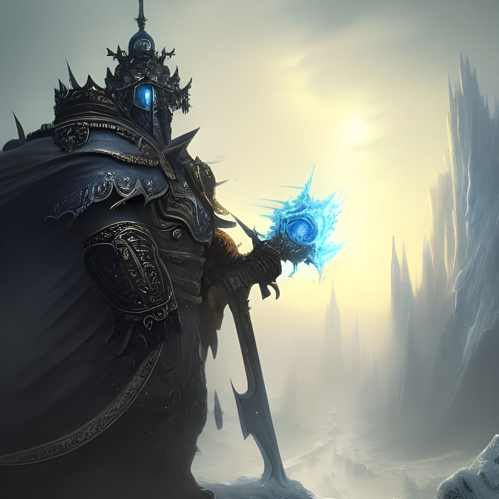 The Lich King - AI Generated Artwork - NightCafe Creator