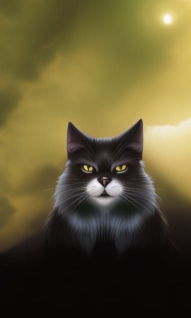 The Magic Catman - AI Generated Artwork - NightCafe Creator