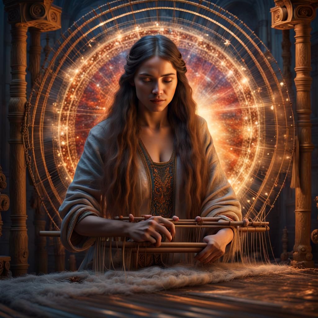 Mystic Weaver Series 1 - AI Generated Artwork - NightCafe Creator