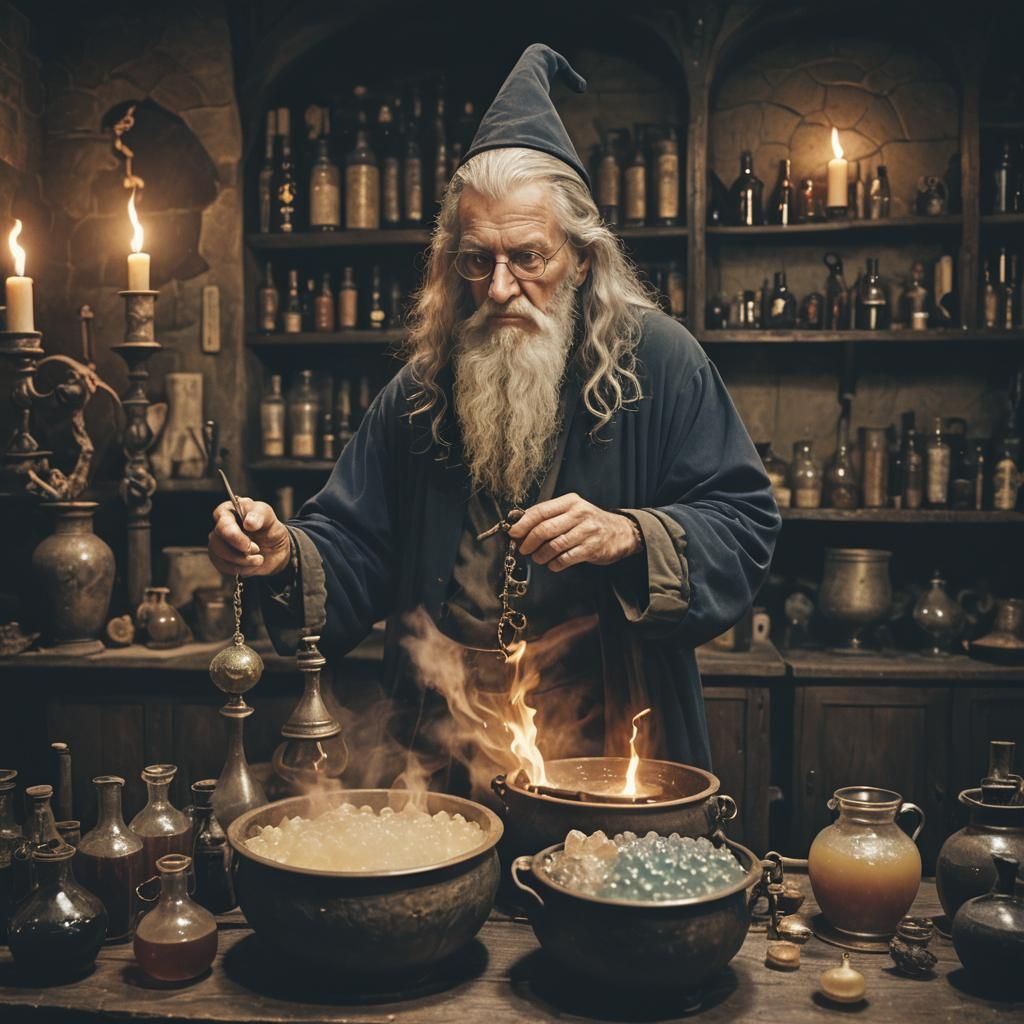 The Wizard - AI Generated Artwork - NightCafe Creator