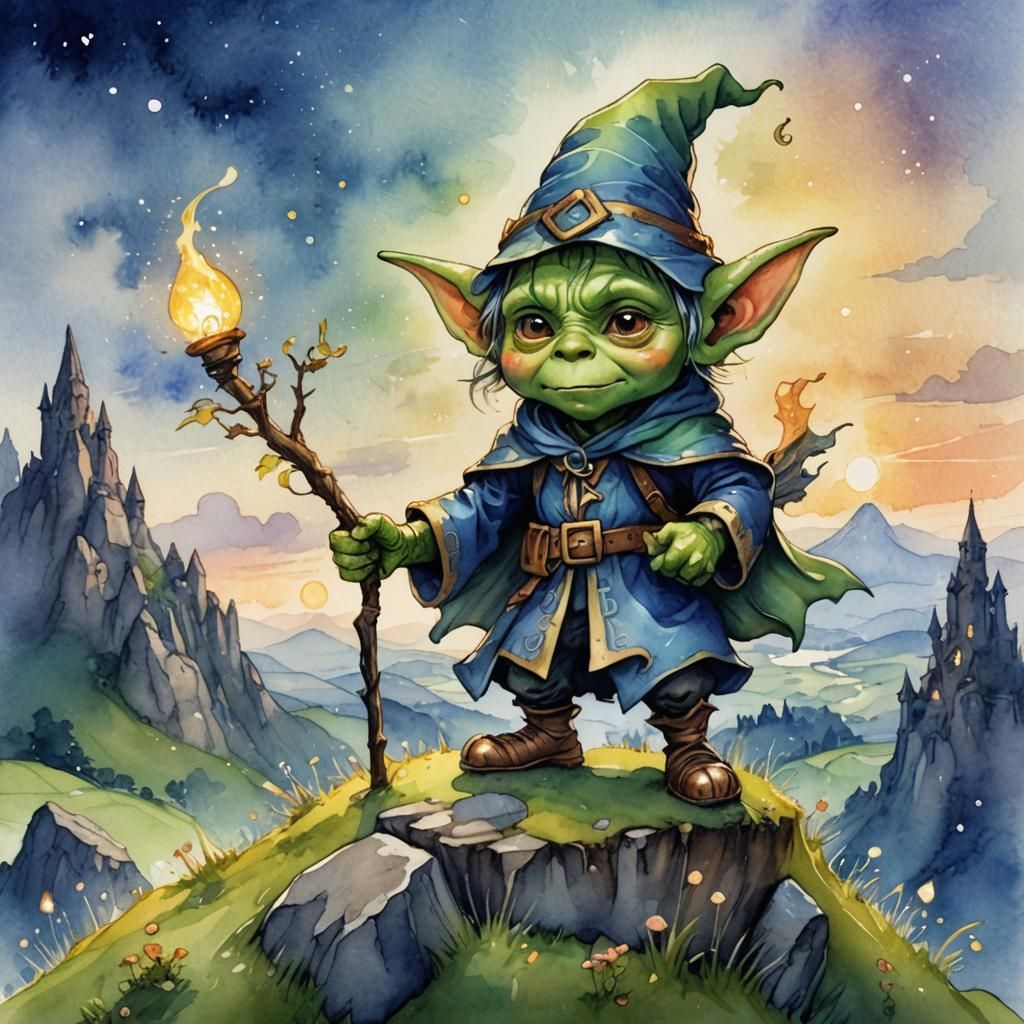 Goblin mage - AI Generated Artwork - NightCafe Creator