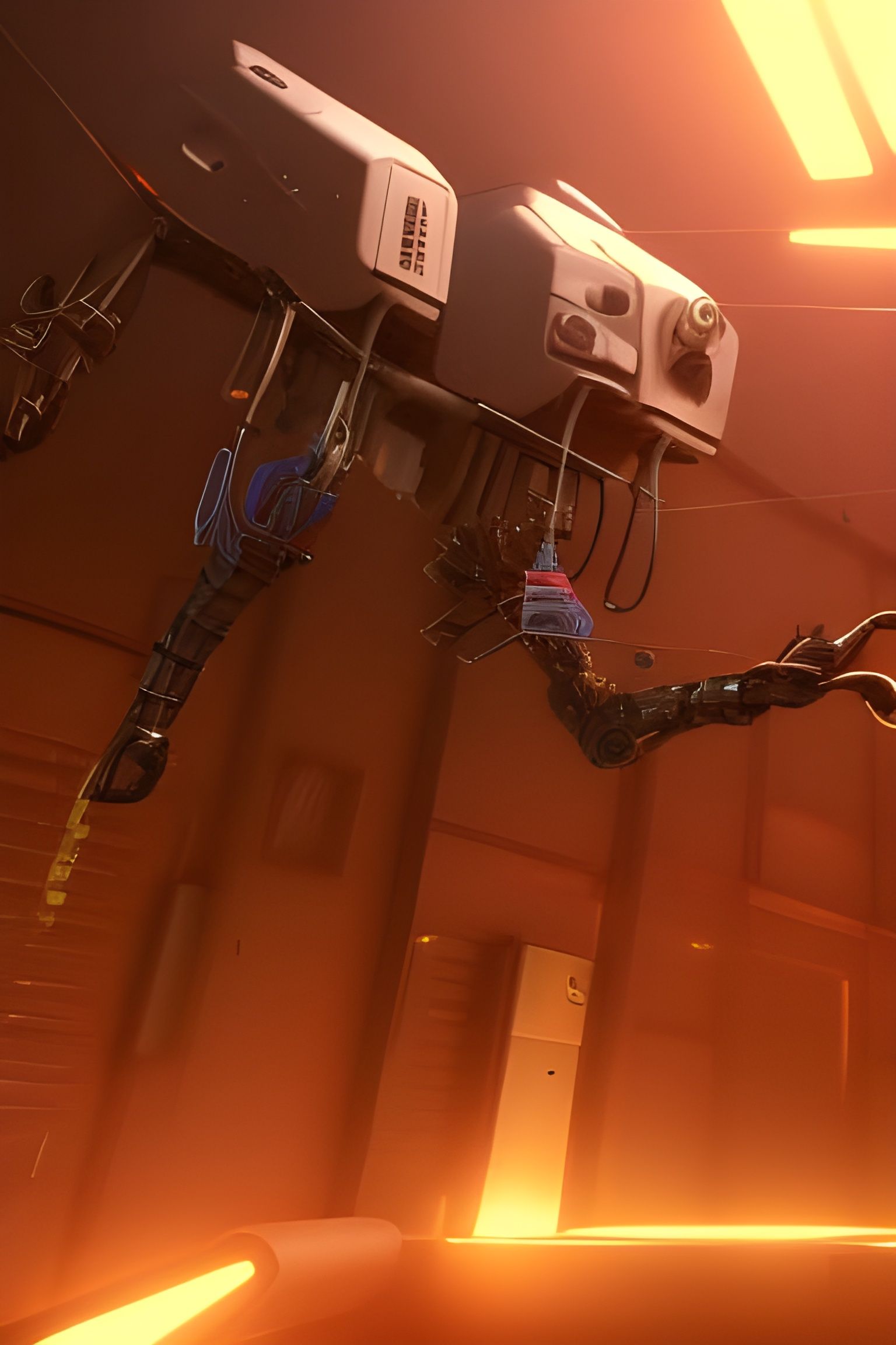 Hunter Droid - AI Generated Artwork - NightCafe Creator