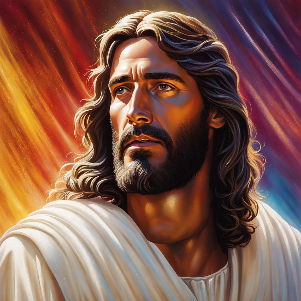Ascended Master Jesus of Nazareth - AI Generated Artwork - NightCafe ...