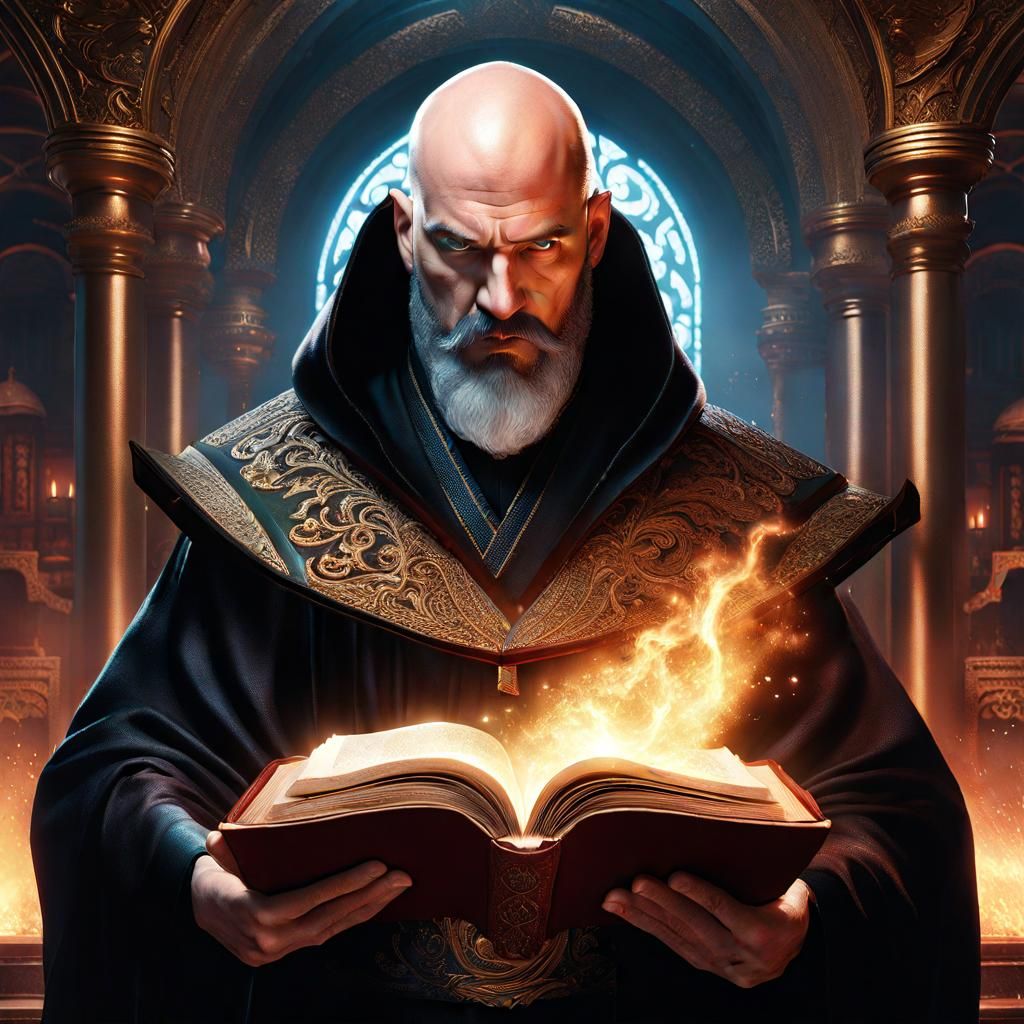 Chaplain of Last Rites - AI Generated Artwork - NightCafe Creator