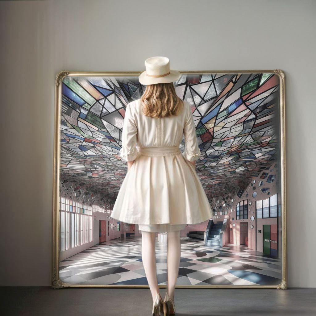 Strange new... painting or mirror? - AI Generated Artwork - NightCafe ...