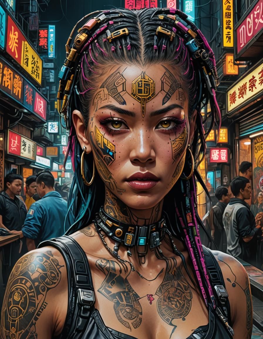 Android girl - AI Generated Artwork - NightCafe Creator